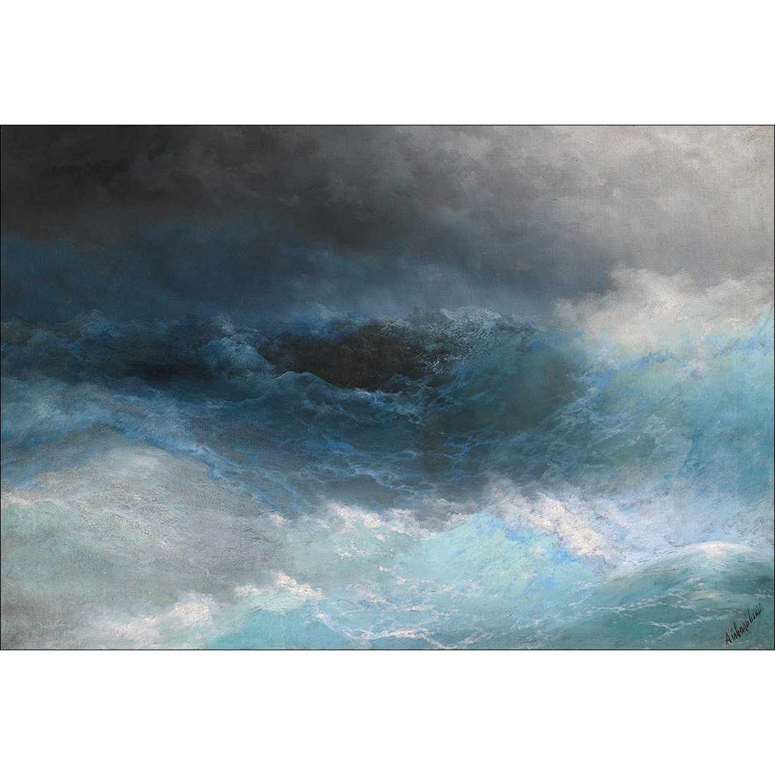 Tempest - Ivan Aivazovsky Standard Canvas Art | Urban Interiors