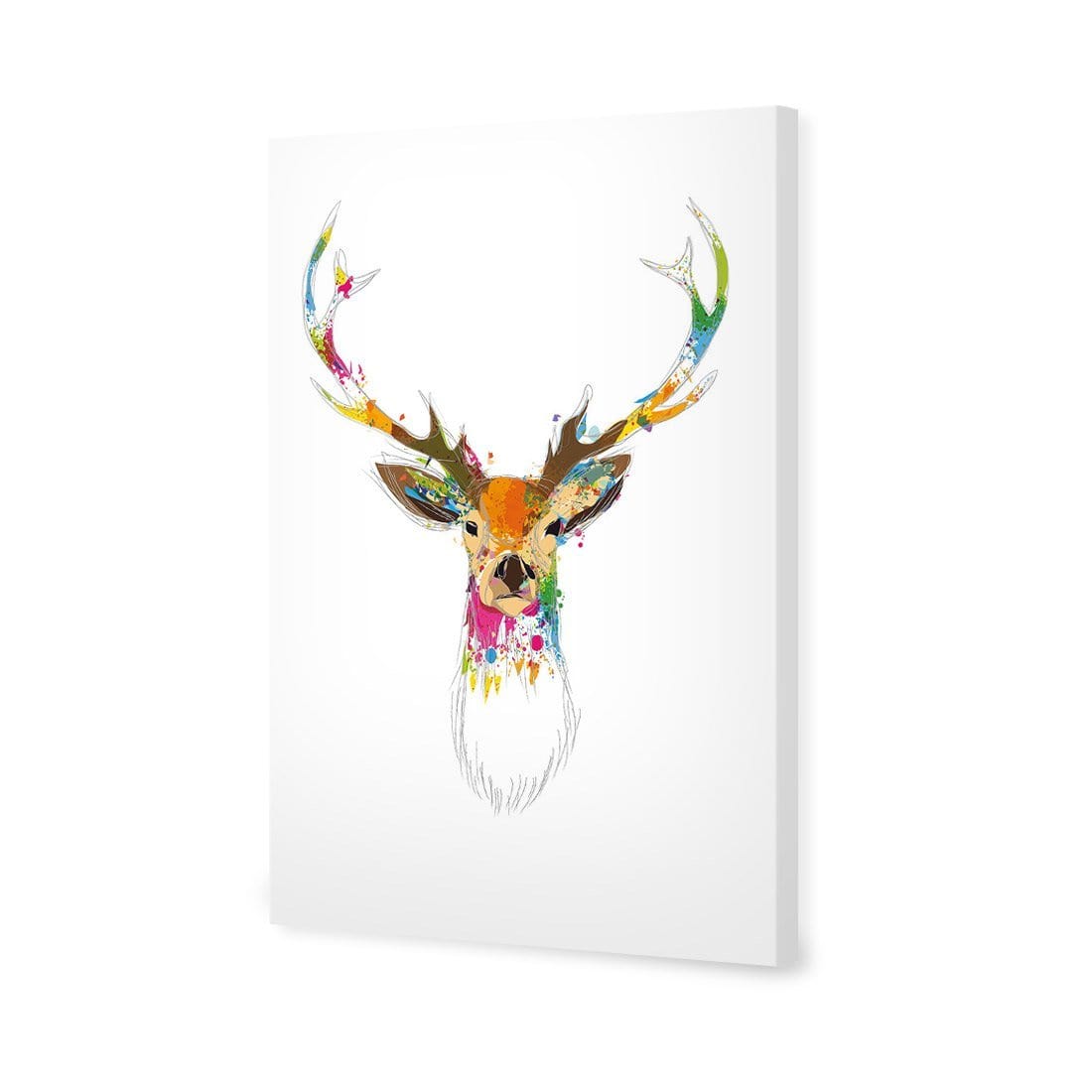Deer Delight Standard Canvas Art | Urban Interiors