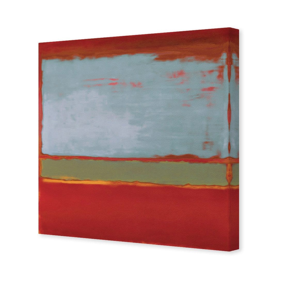 Colour Fields V, Violet Green & Red, Square Premium Art | Urban Interiors